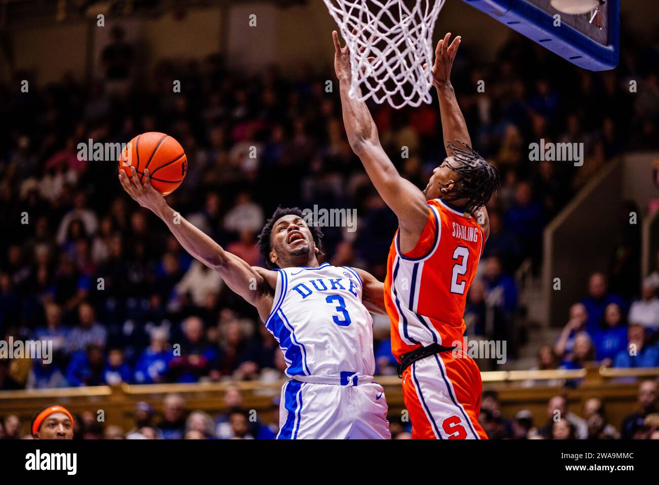 Durham, NC, USA. 2nd Jan, 2024. Duke Blue Devils guard Jeremy Roach (3 ...