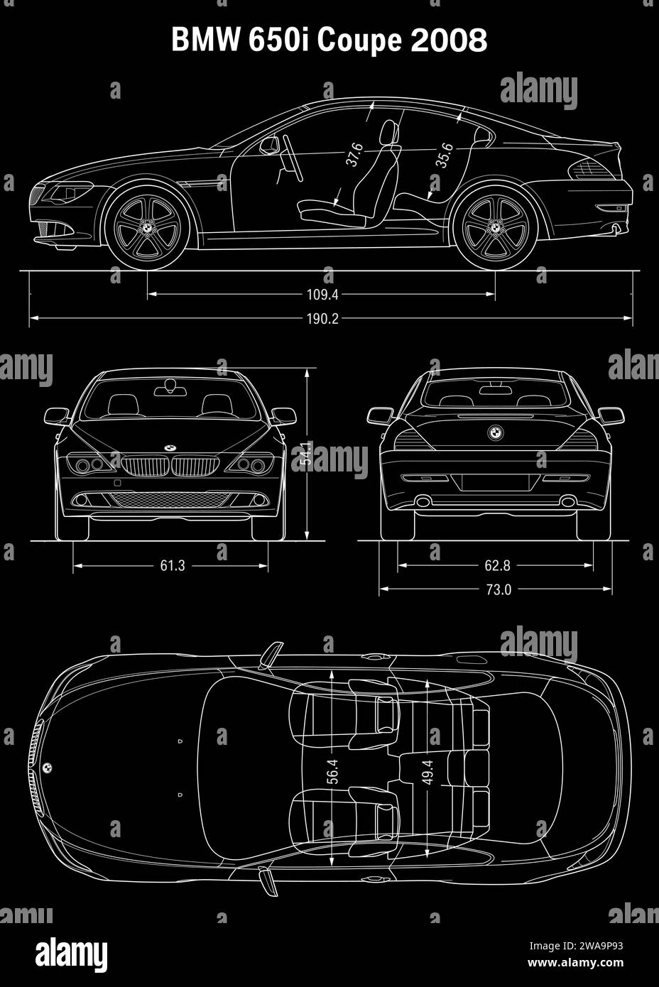 Bmw car Stock Vector Images - Alamy