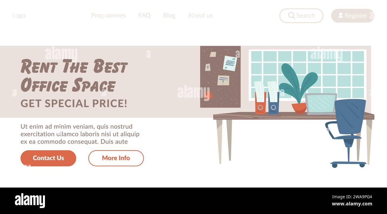 Work premises Stock Vector Images - Alamy