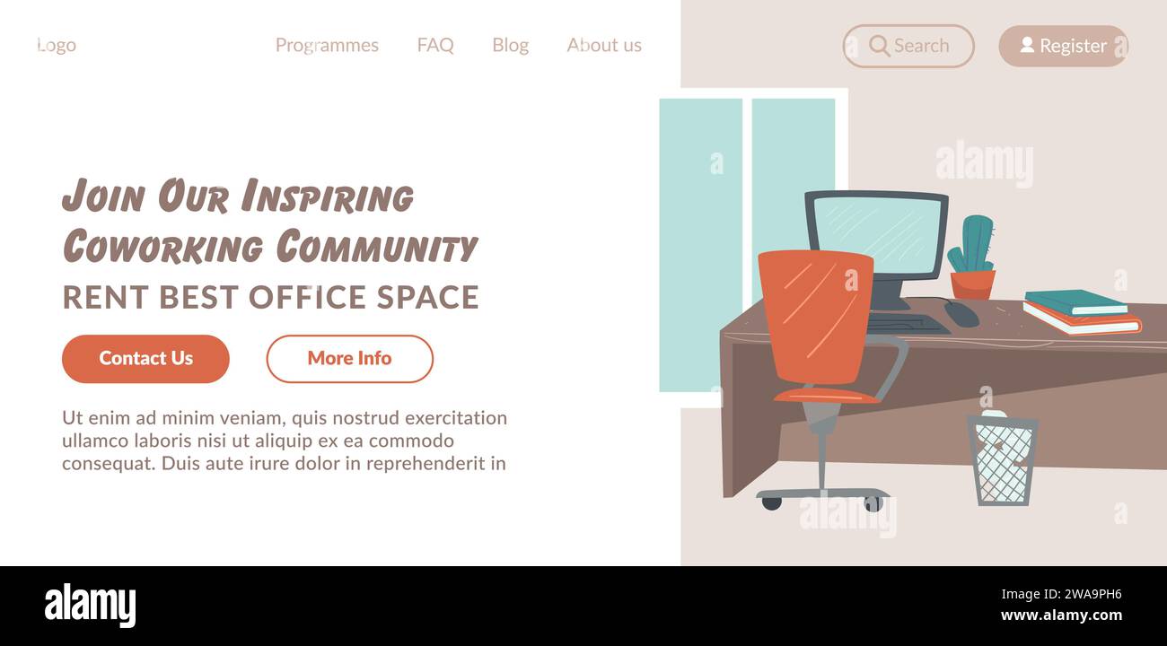 Work premises Stock Vector Images - Alamy