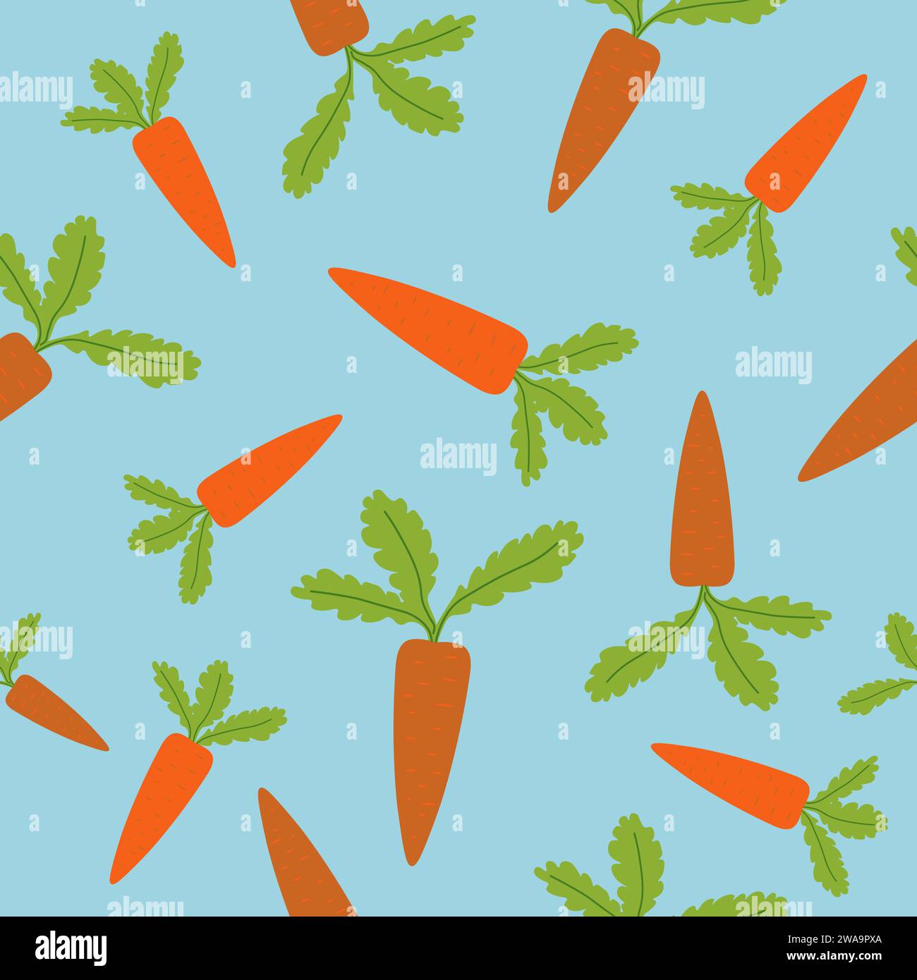 Cartoon garden carrots vector Stock Vector Images - Alamy