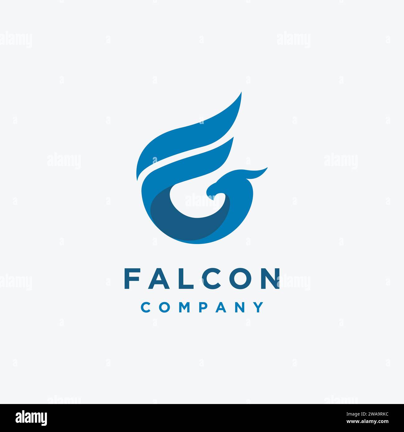 F eagle logo hi-res stock photography and images - Alamy