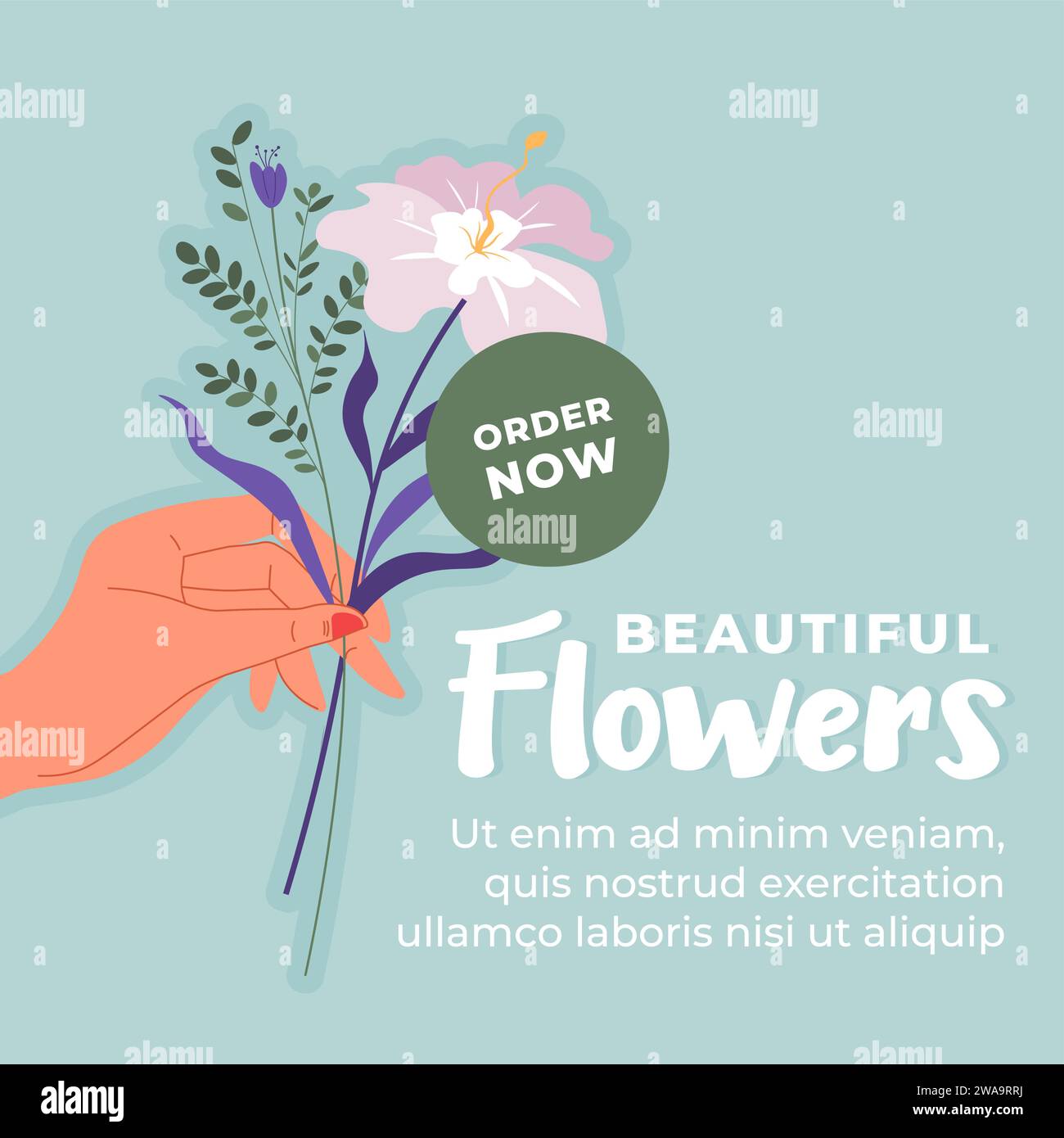 Market garden owner Stock Vector Images - Alamy