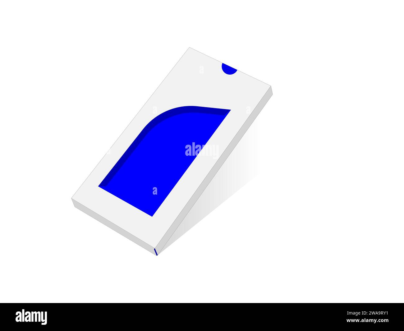 Chocolate Box With window Dieline Template Editable Vector File Stock ...