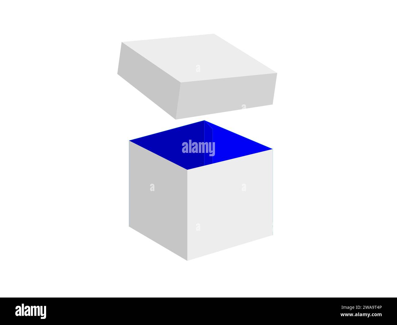 Explosion Box, Storage Box Die line Template, Editable Vector File ...