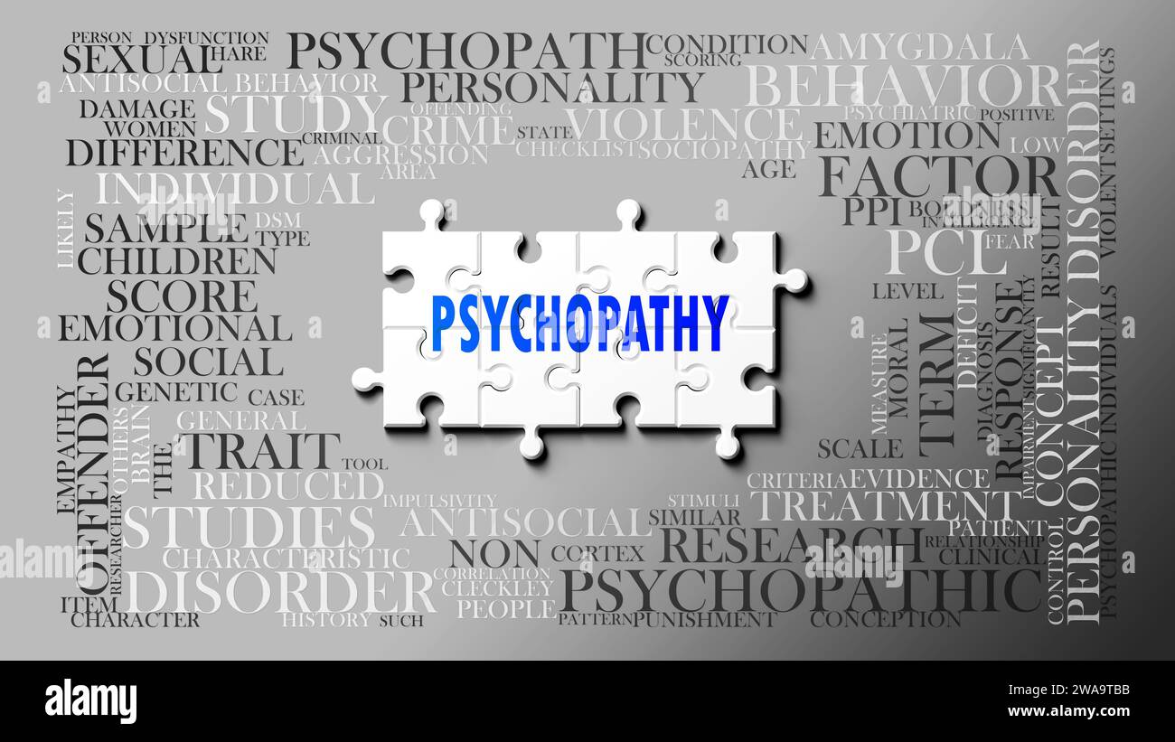 Psychopathy a complex subject hi-res stock photography and images - Alamy