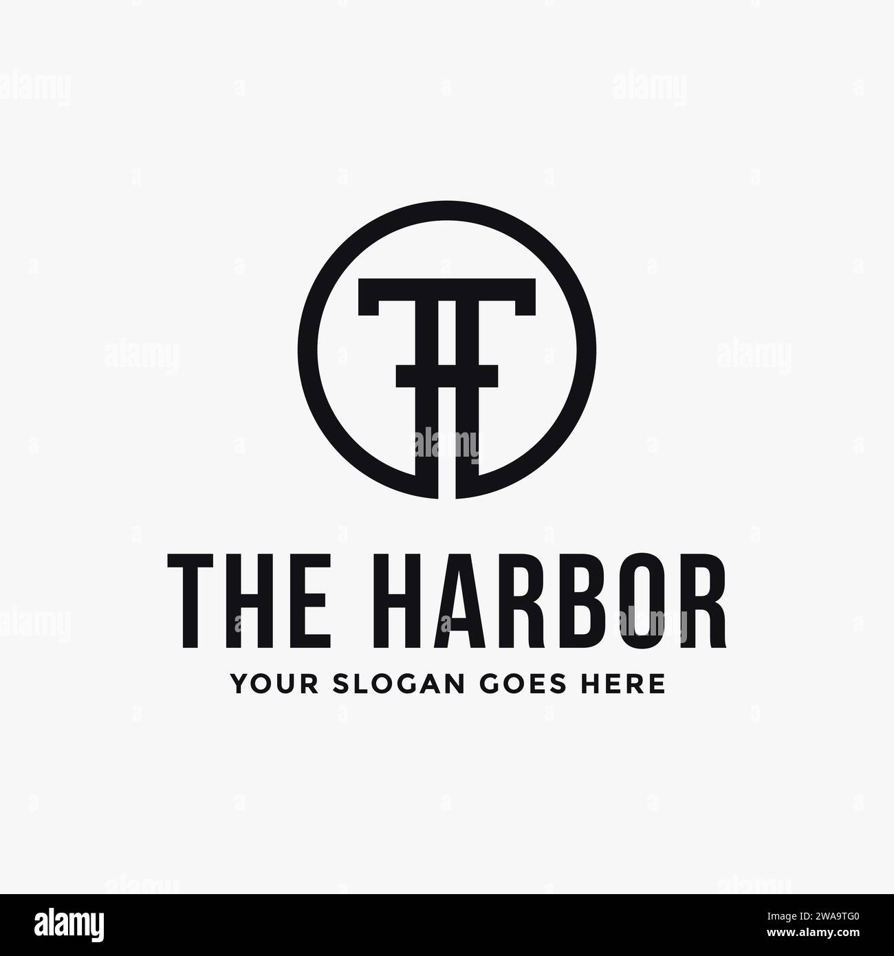 Letter initial logo icon of TH, TH logo, HT logo Stock Vector Image ...