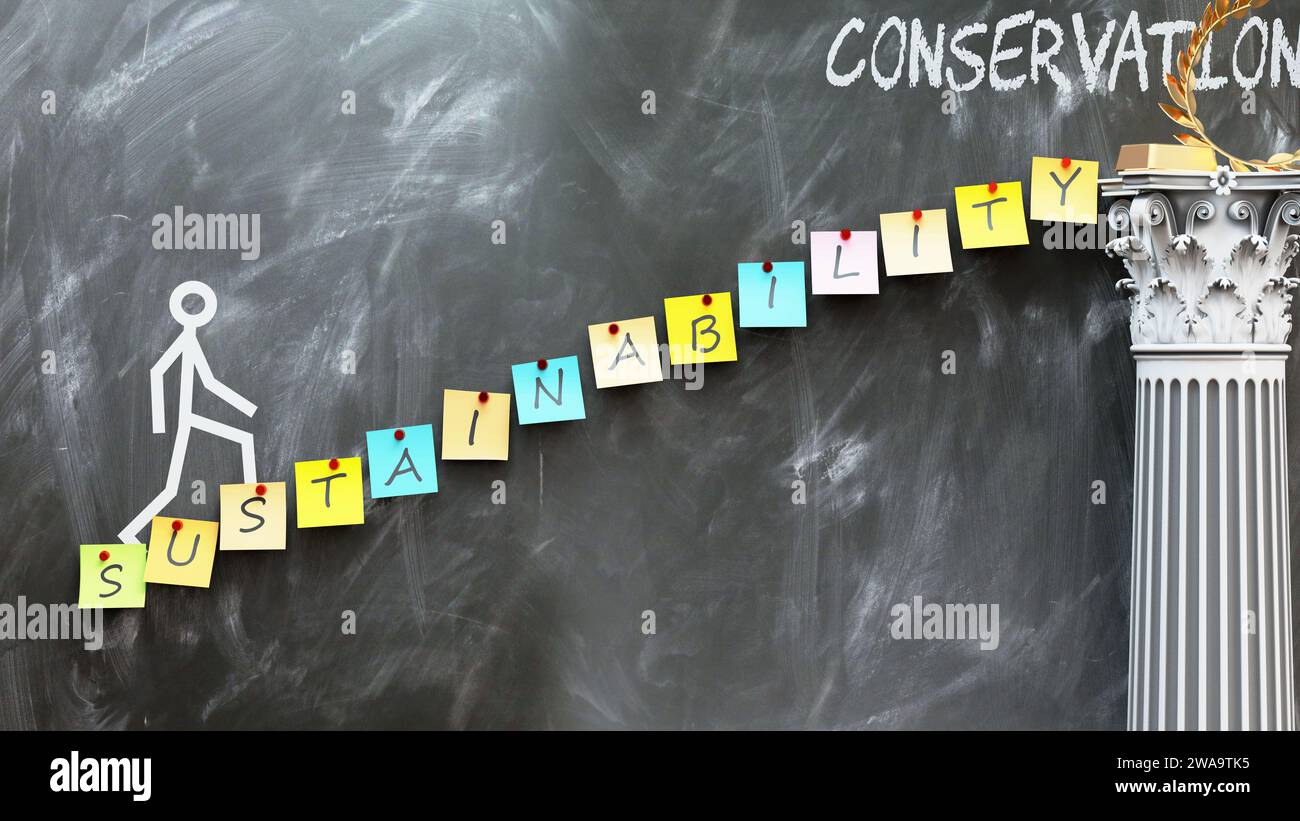 Sustainability leads to Conservation - a metaphor showing how ...