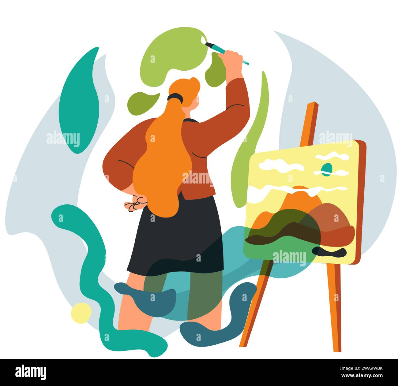 Self expression through drawing hi-res stock photography and images - Alamy