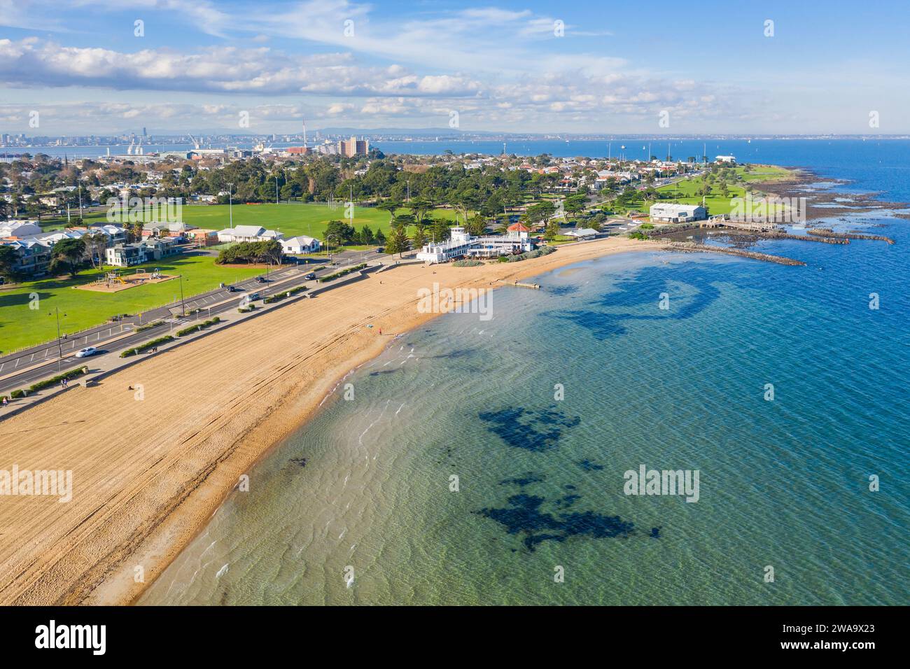 Williamstown beach hi-res stock photography and images - Alamy