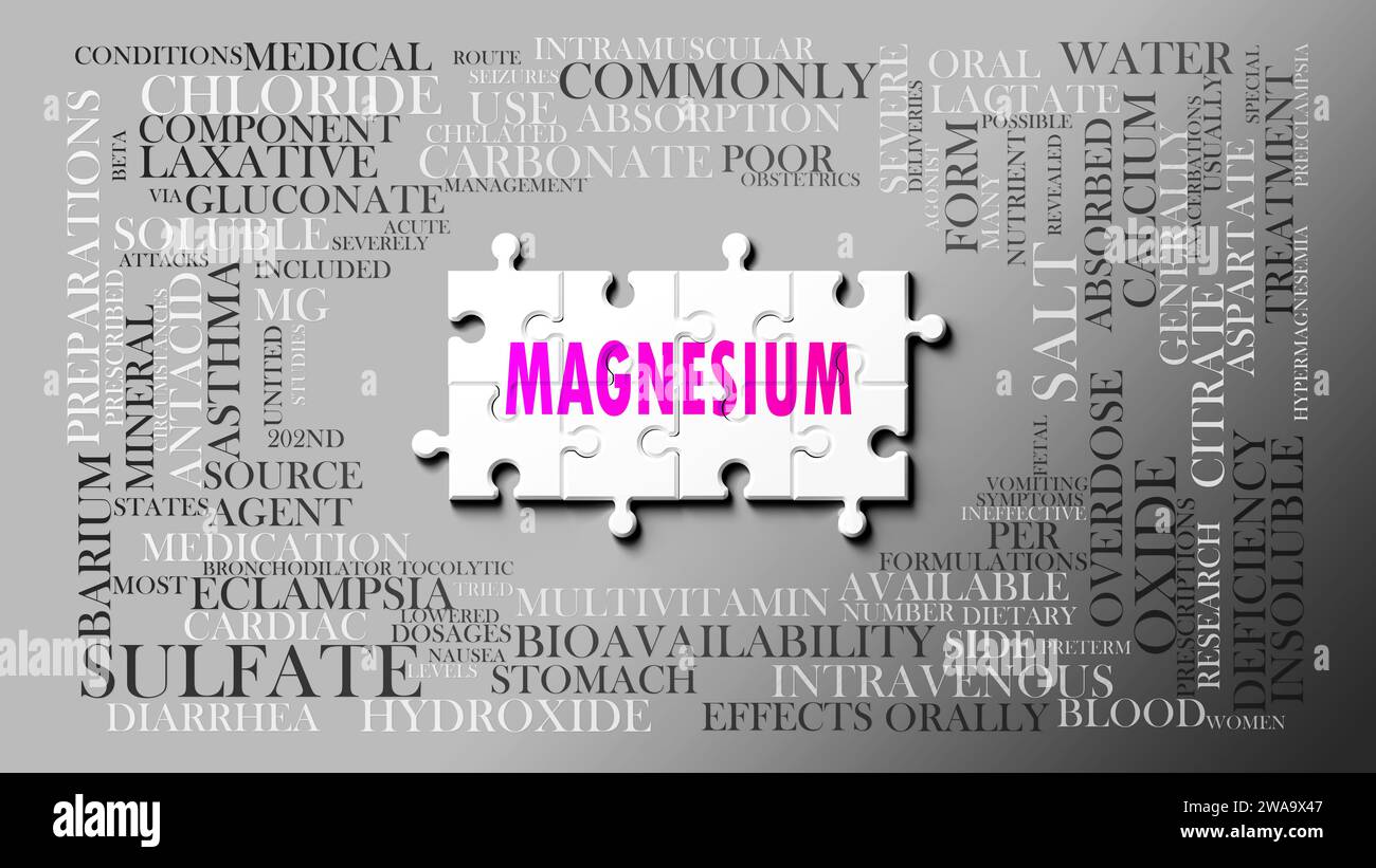 Magnesium a complex subject hi-res stock photography and images - Alamy