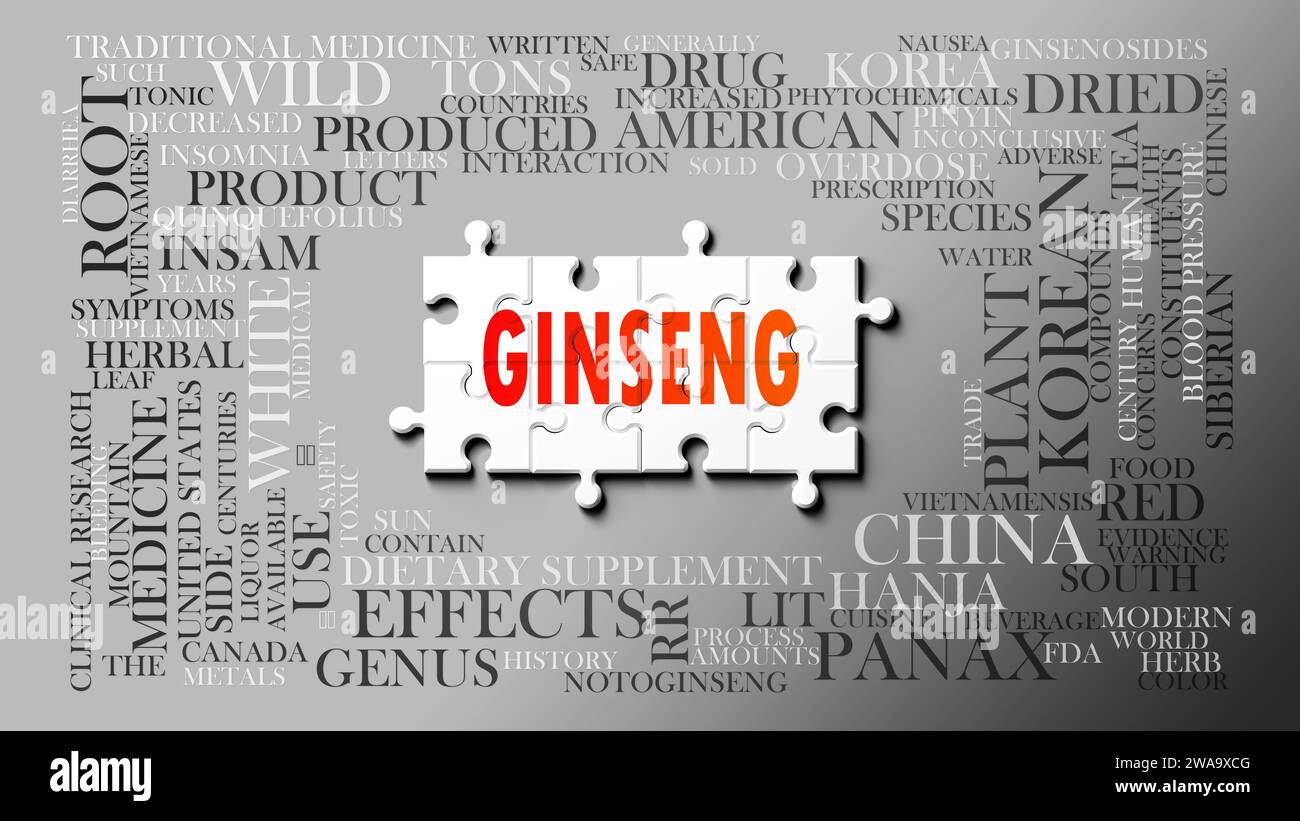 Ginseng a complex subject hi-res stock photography and images - Alamy