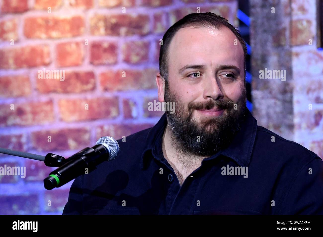 Milan, Italy. 27th Dec, 2023. Milan, TV broadcast "The eyes of the ...