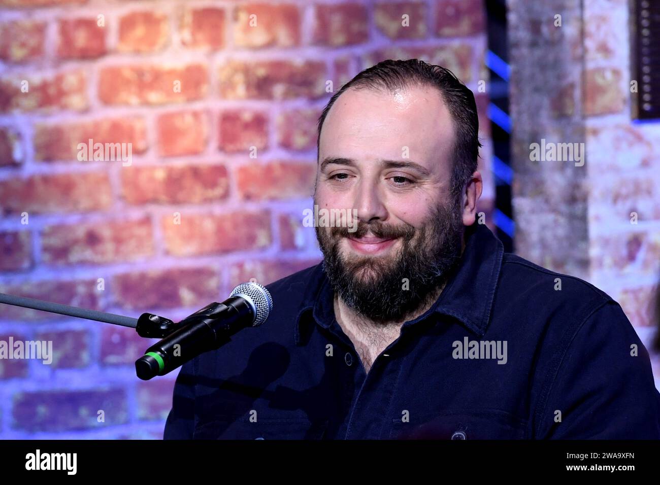 Milan, Italy. 27th Dec, 2023. Milan, TV broadcast "The eyes of the ...