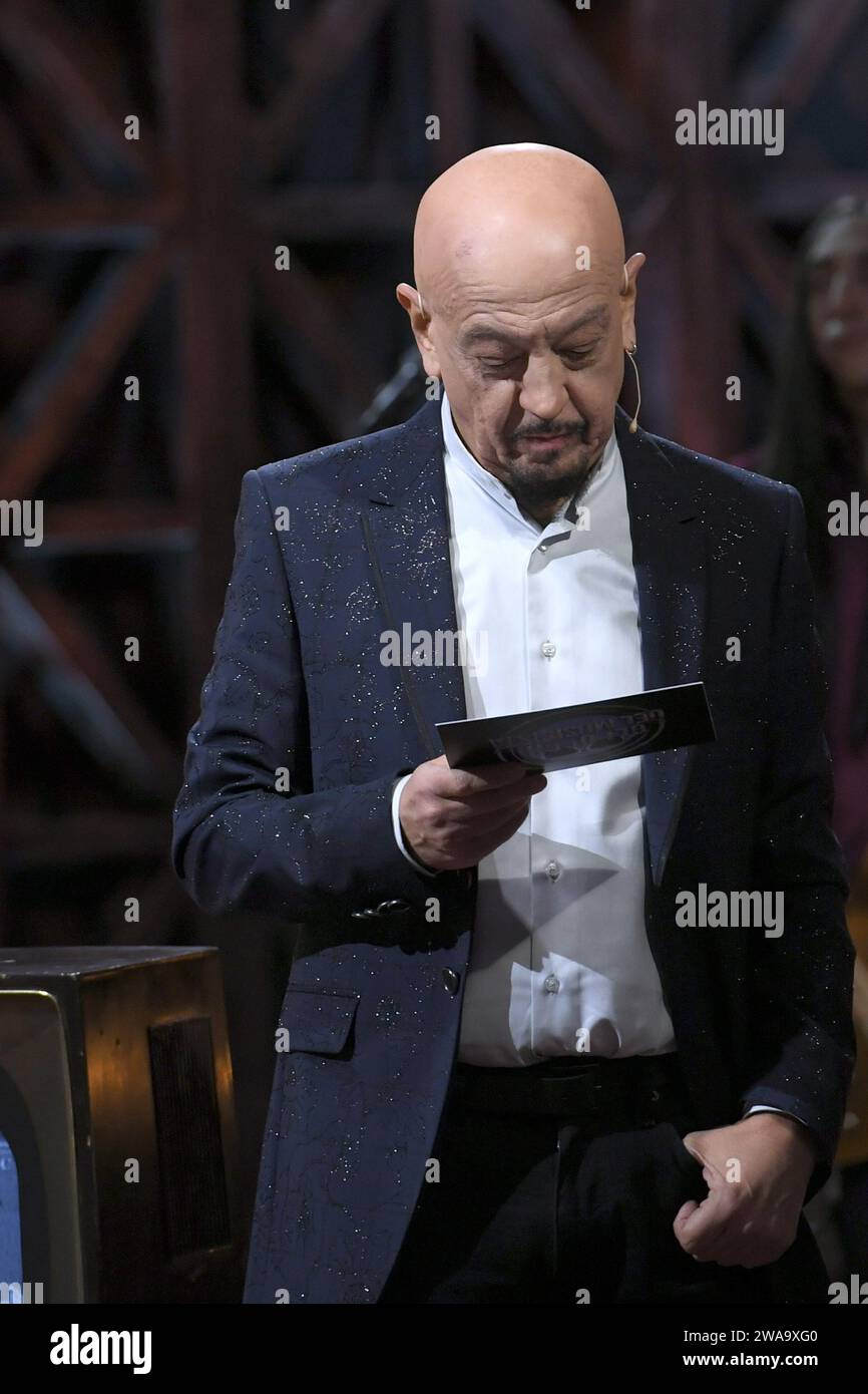 Milan, Italy. 27th Dec, 2023. Milan, TV broadcast "The eyes of the ...