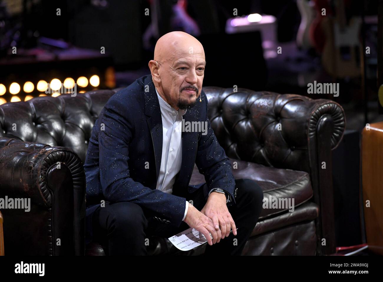 Milan, Italy. 27th Dec, 2023. Milan, TV broadcast "The eyes of the ...