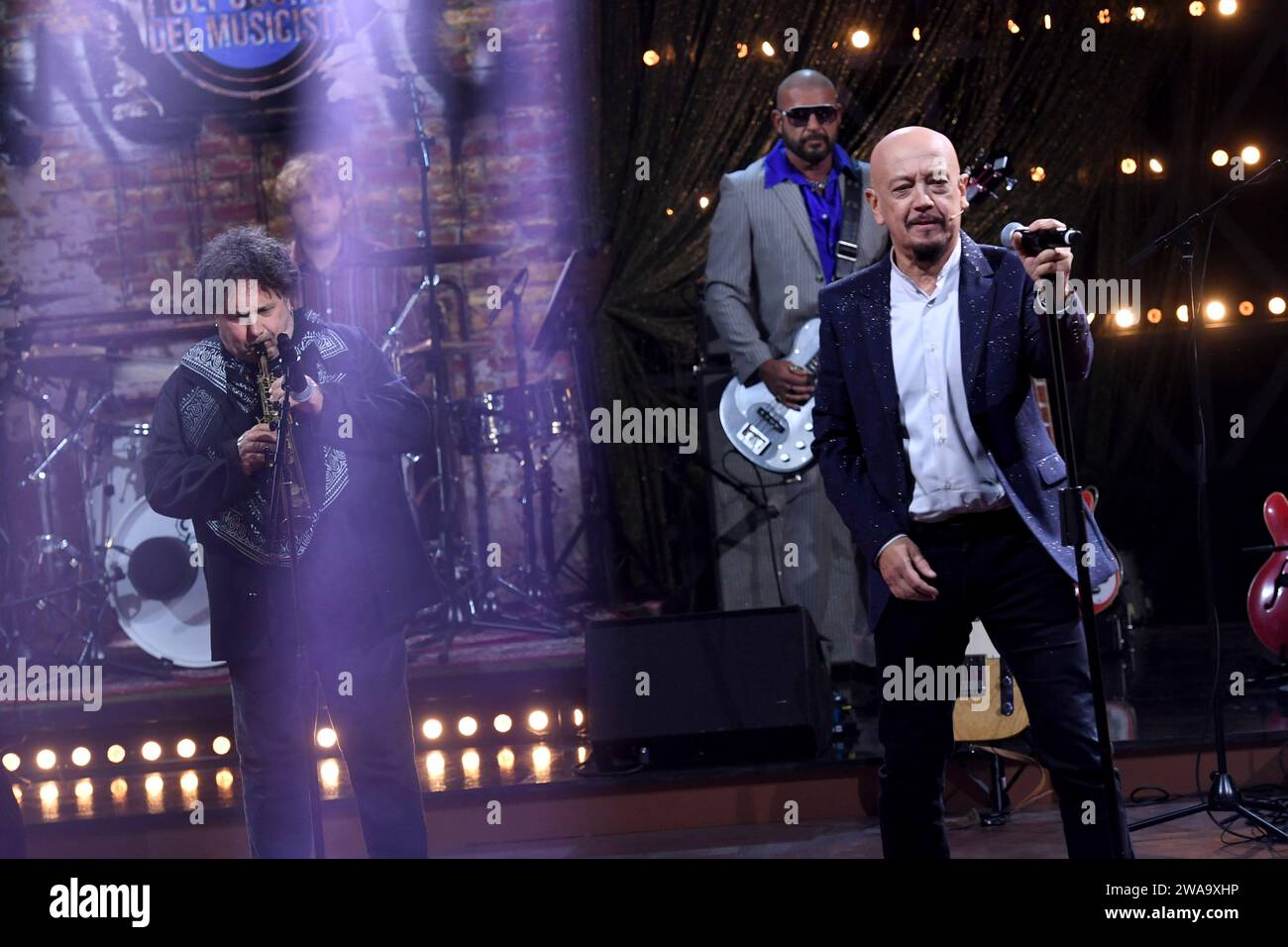 Milan, Italy. 27th Dec, 2023. Milan, TV broadcast "The eyes of the ...