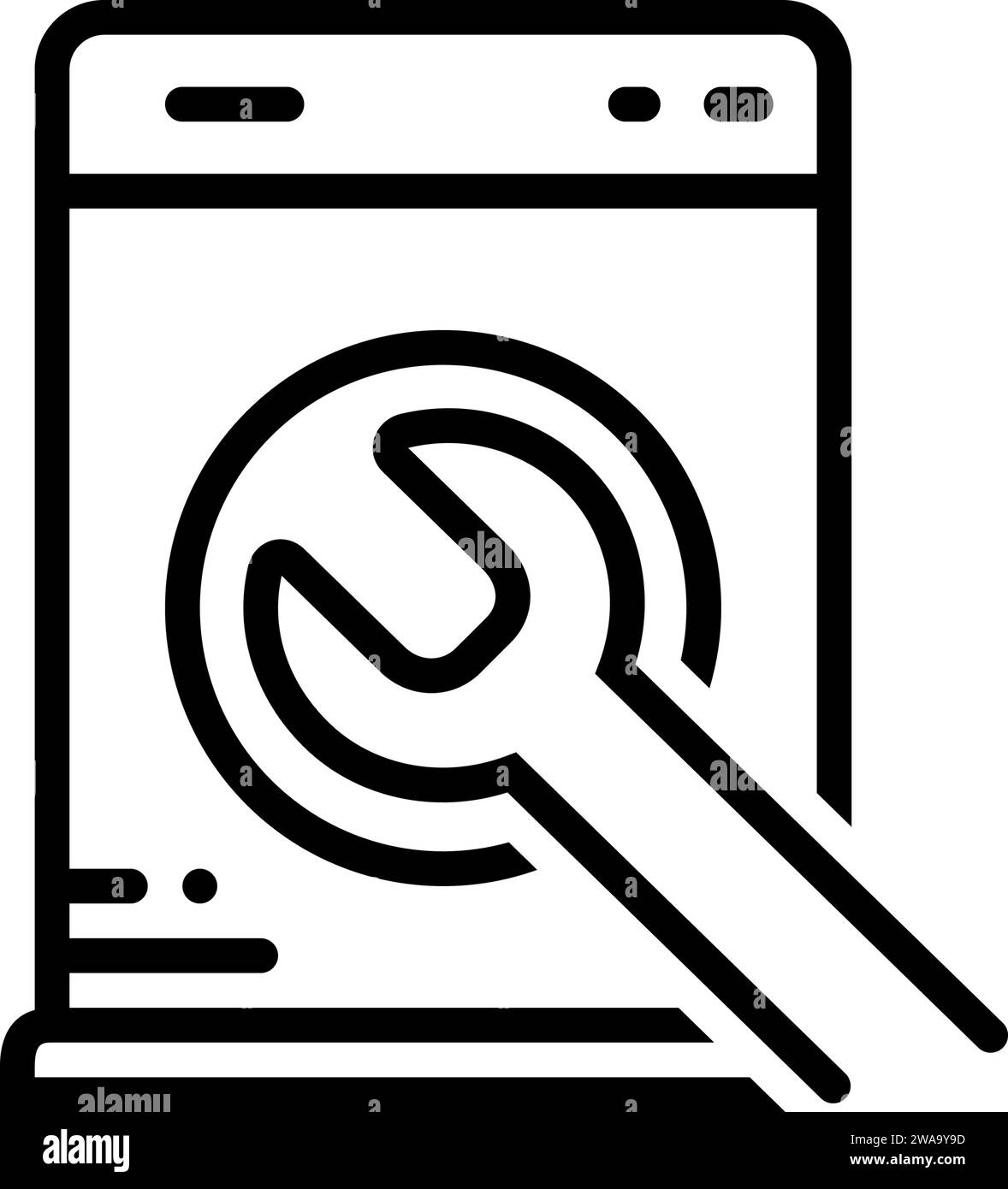 Machine and repair Stock Vector Images - Alamy