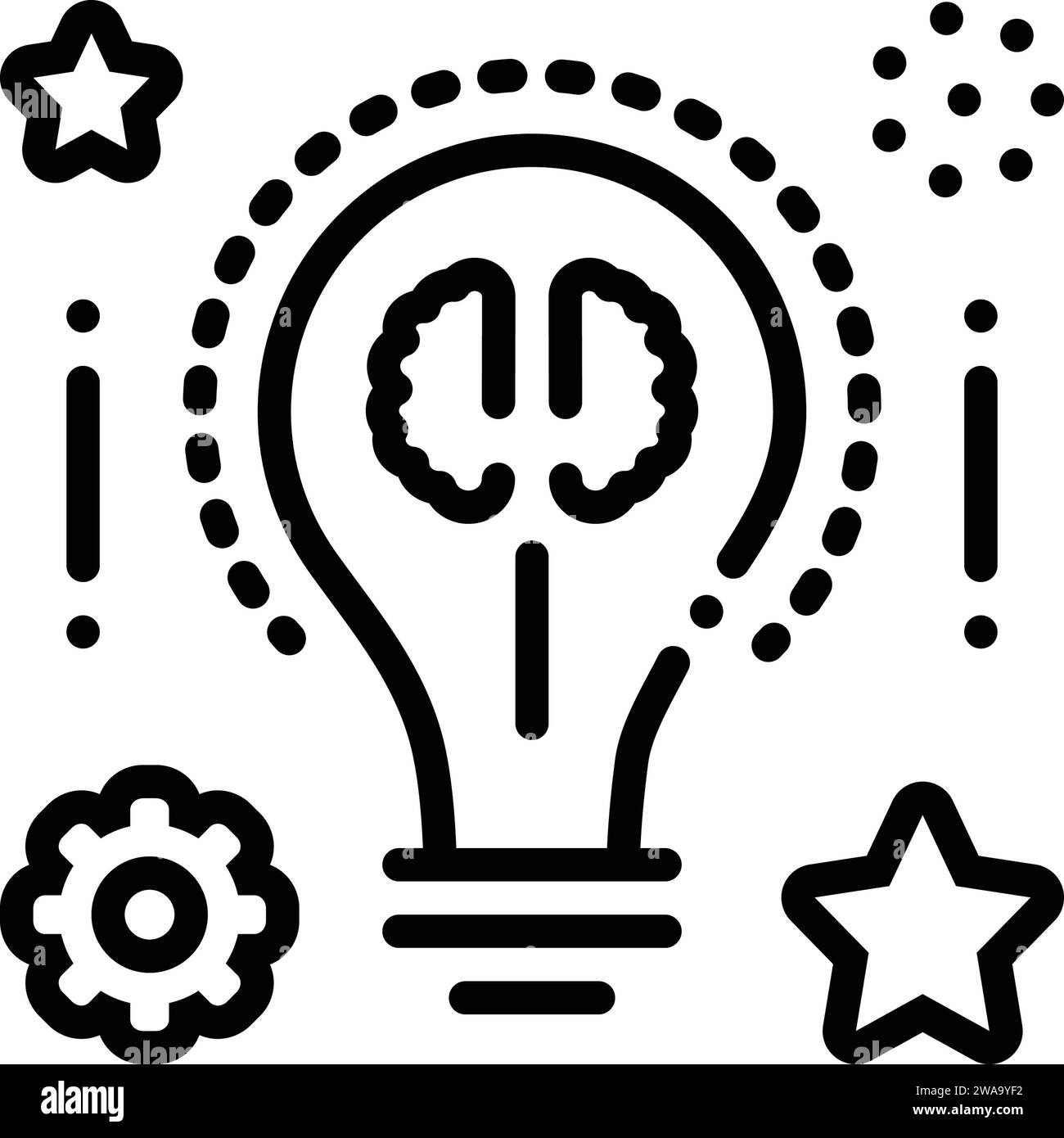 Ideas icon hi-res stock photography and images - Alamy