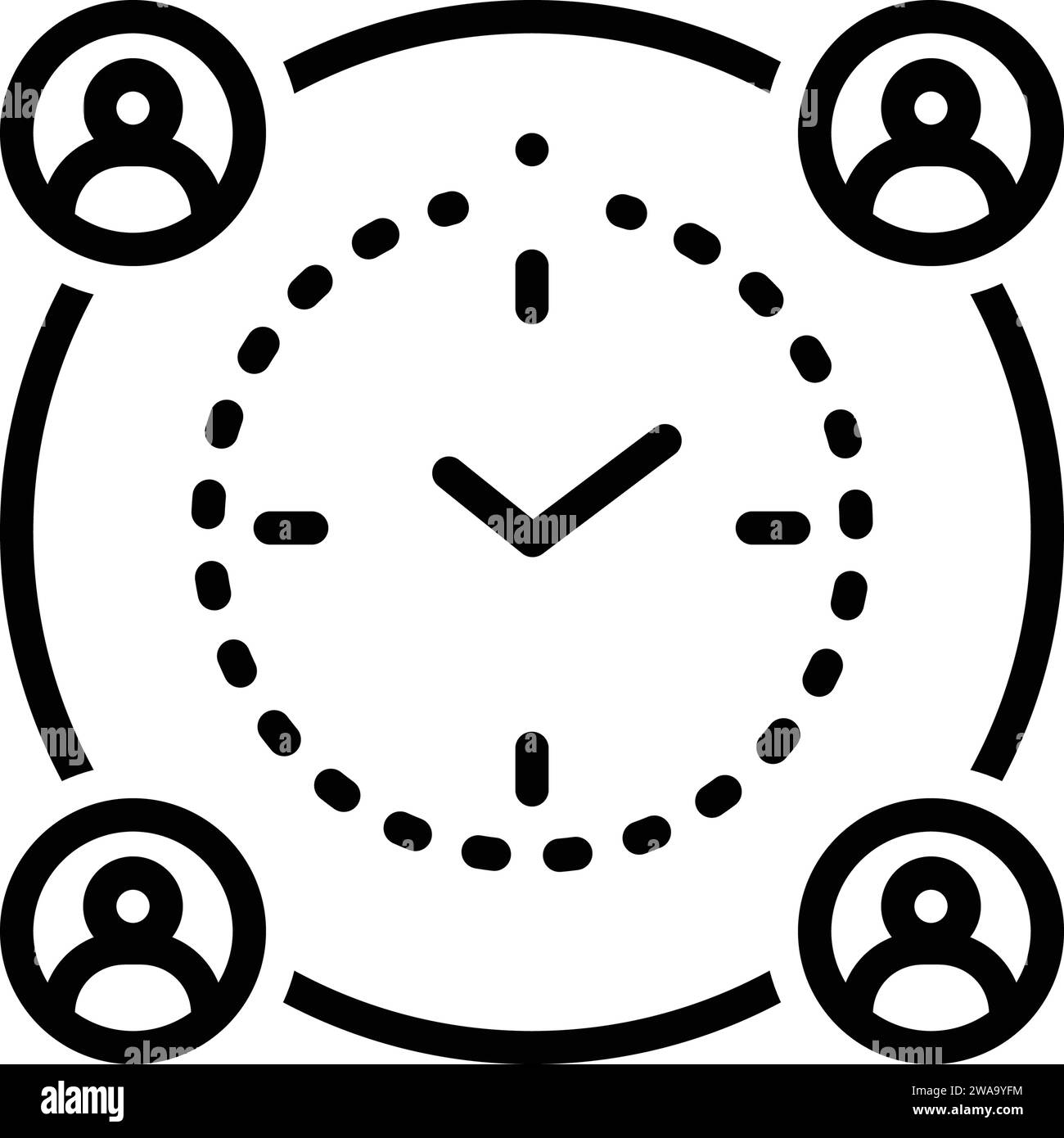 Meaning deadline icon Stock Vector Image & Art - Alamy