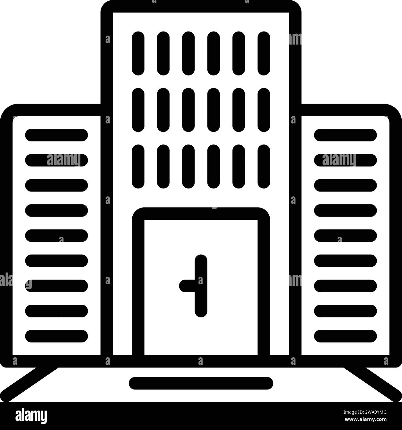 Office building icon Stock Vector Image & Art - Alamy