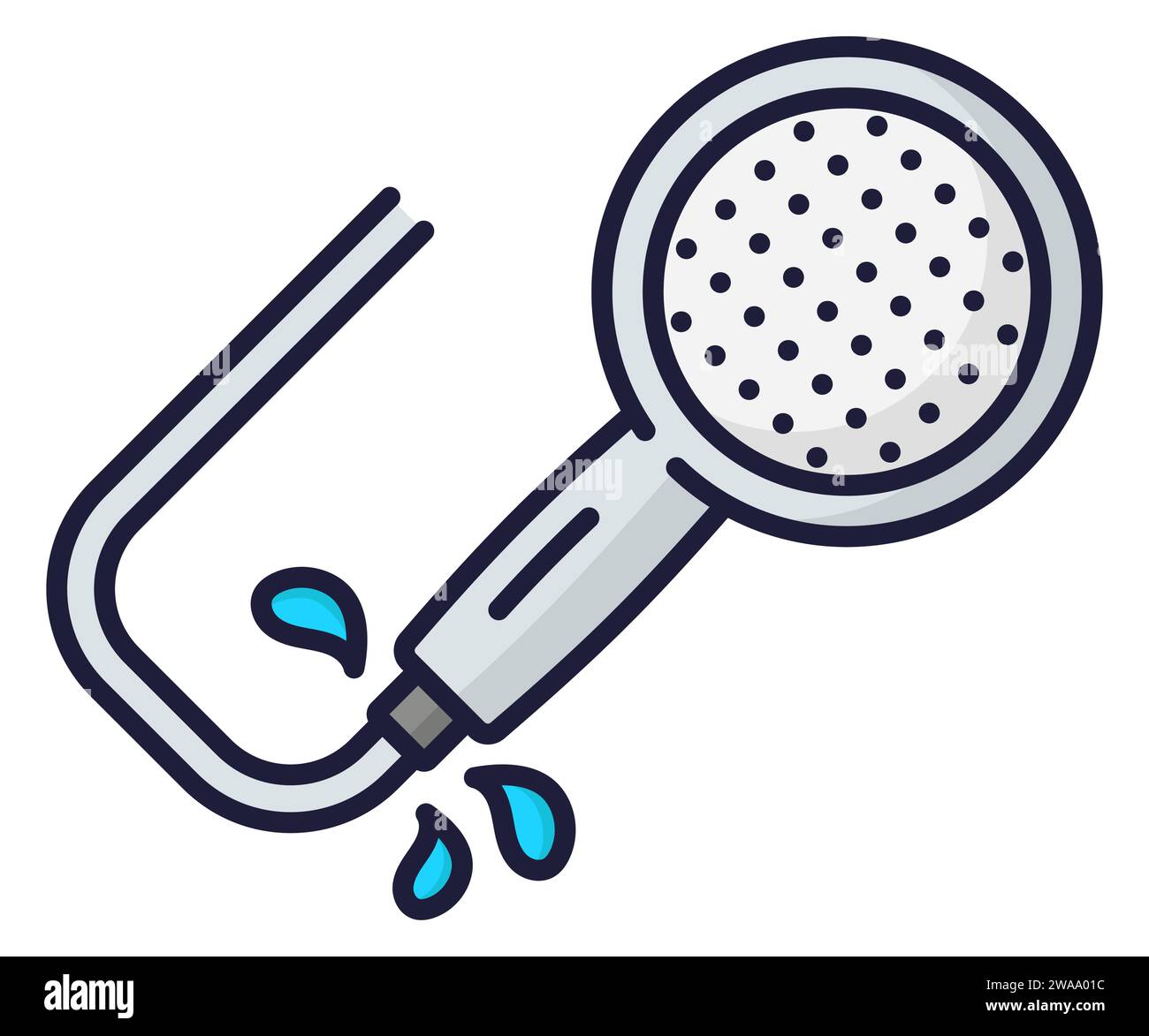 Broken pipes Stock Vector Images - Alamy