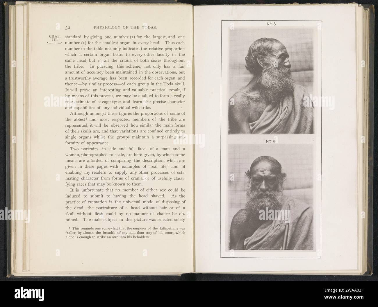 Two portraits of an old Todaman, c. 1863 - In or Before 1873 ...