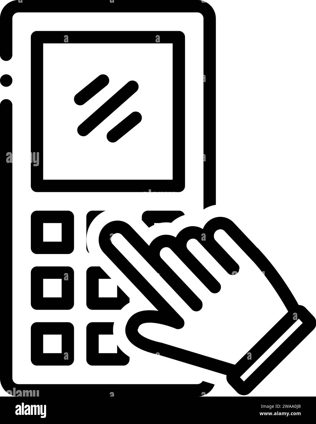 Icon for dial,pad Stock Vector Image & Art - Alamy