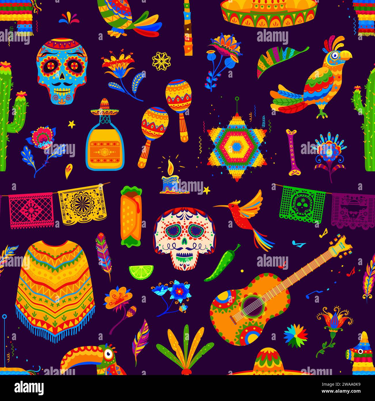 Piñata de papel Stock Vector Images - Alamy