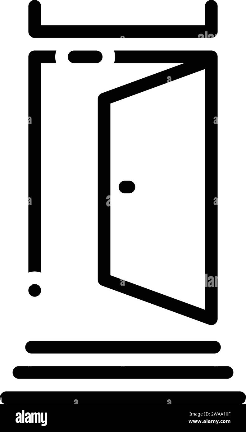 Icon for door,portal Stock Vector Image & Art - Alamy