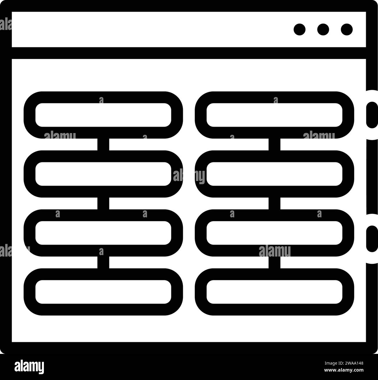 Icon for Columns,pillars Stock Vector Image & Art - Alamy