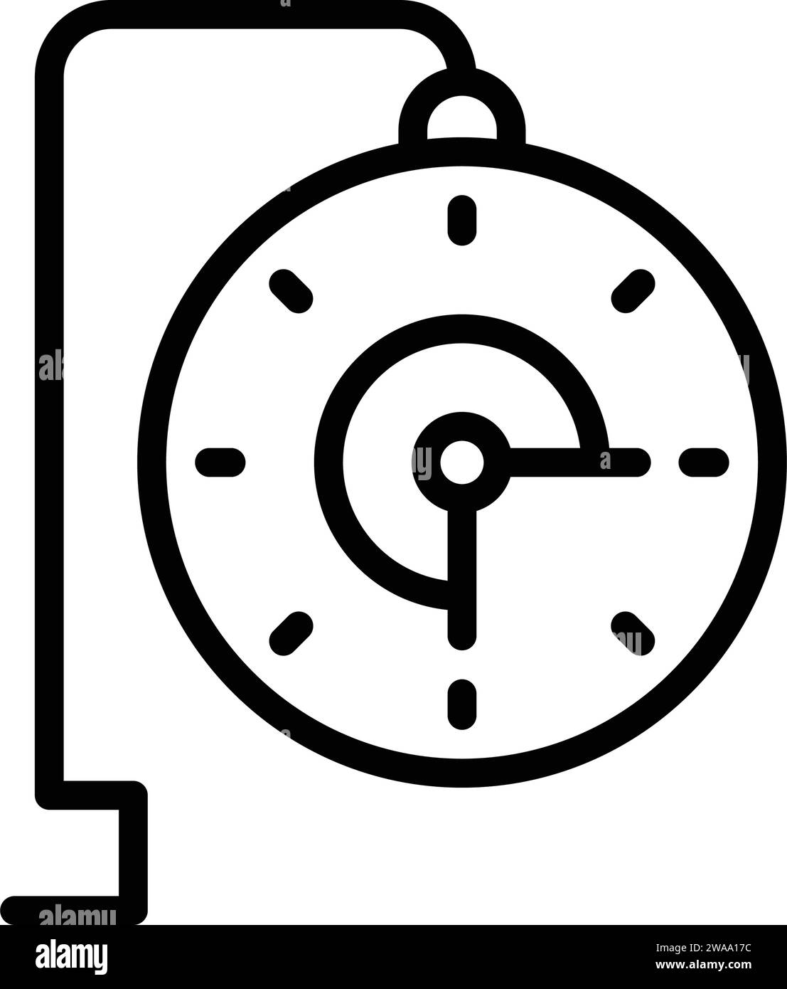 Icon for real,time Stock Vector Image & Art - Alamy