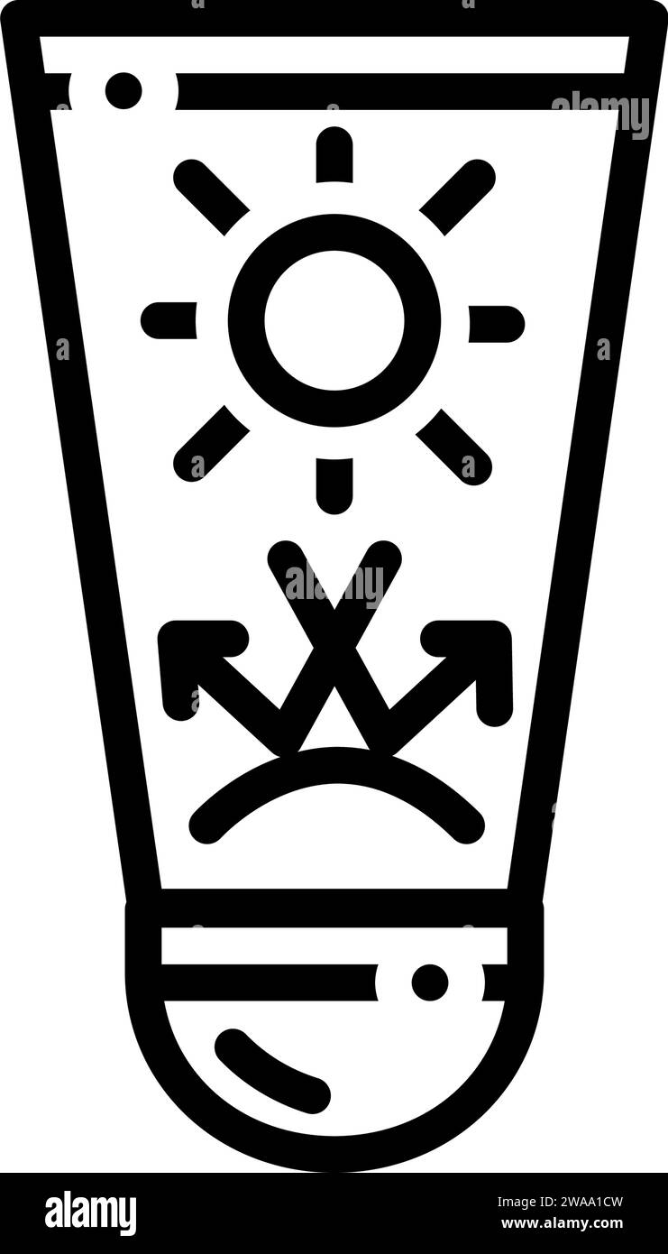 Icon for sun,protection Stock Vector Image & Art - Alamy