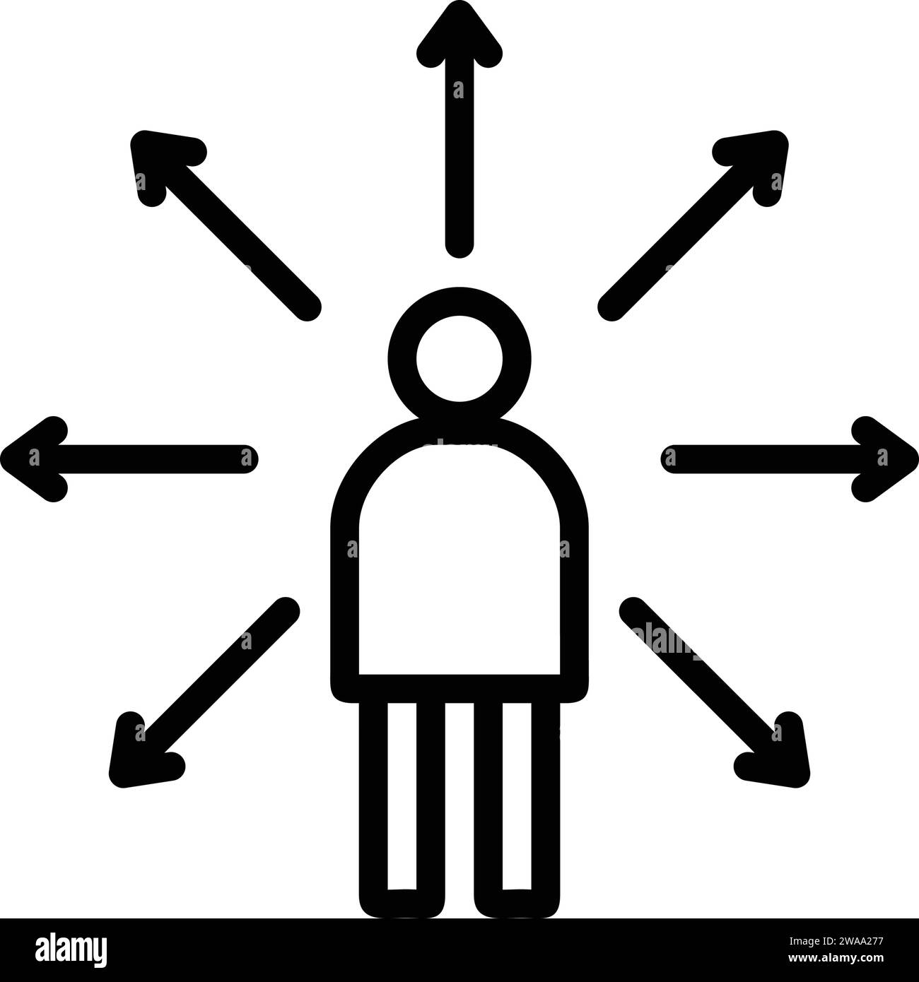Decision making logo Black and White Stock Photos & Images - Alamy