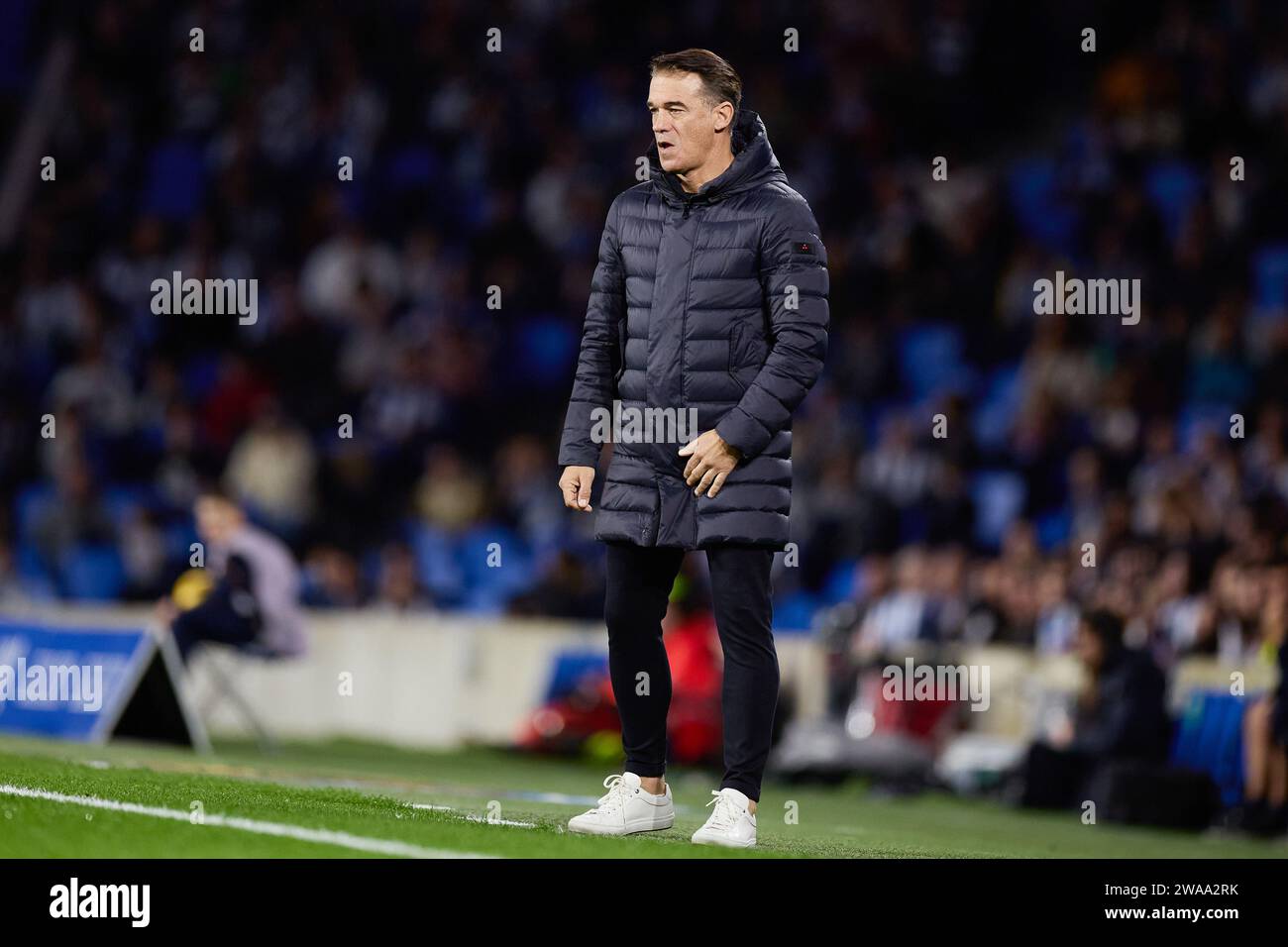 Luis Garcia Plaza head coach of Deportivo Alaves during the Spanish ...