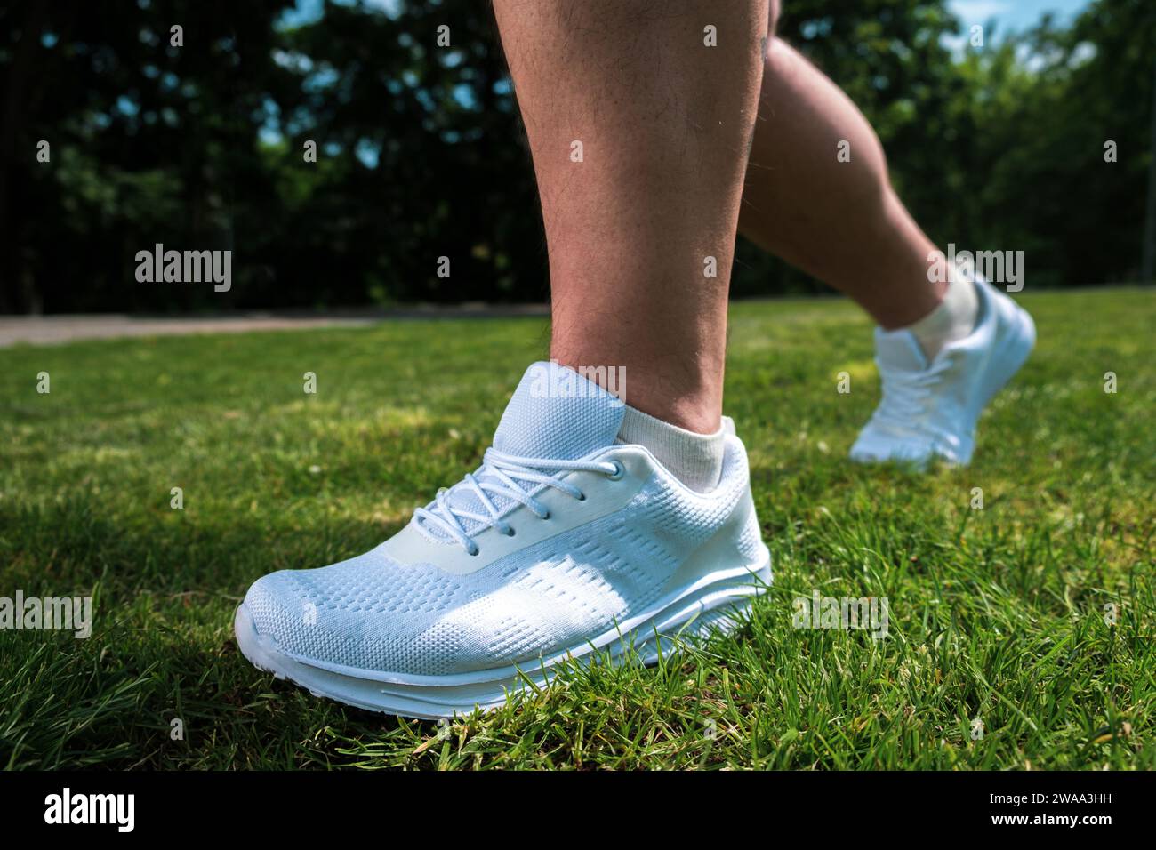 Male feet step hi-res stock photography and images - Alamy