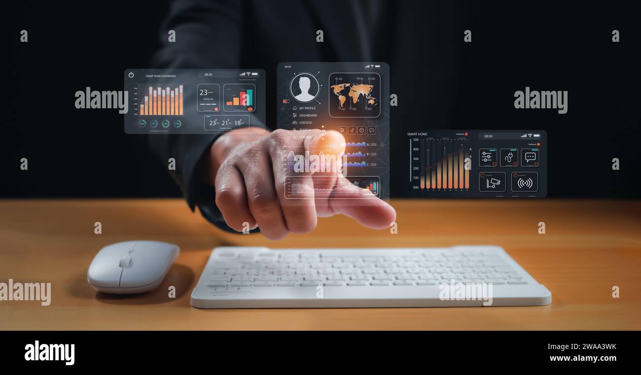 Smart home concept, Smart home Automation Control System, Innovation ...