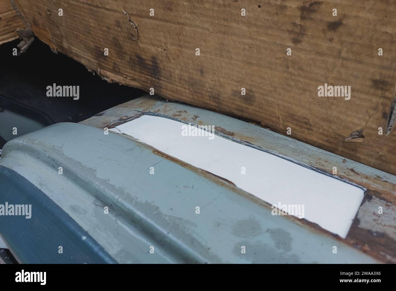 Welding a car or van inner fender. Repairing rust holes with a welding ...