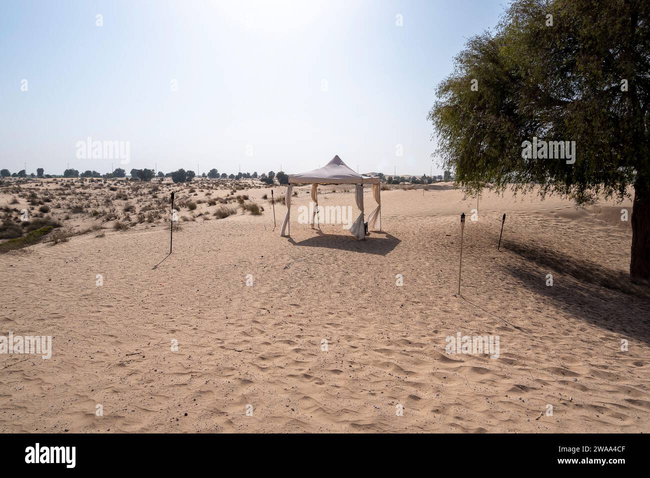 Bab Al Shams empty quarter seamless desert sahara in Dubai UAE middle ...