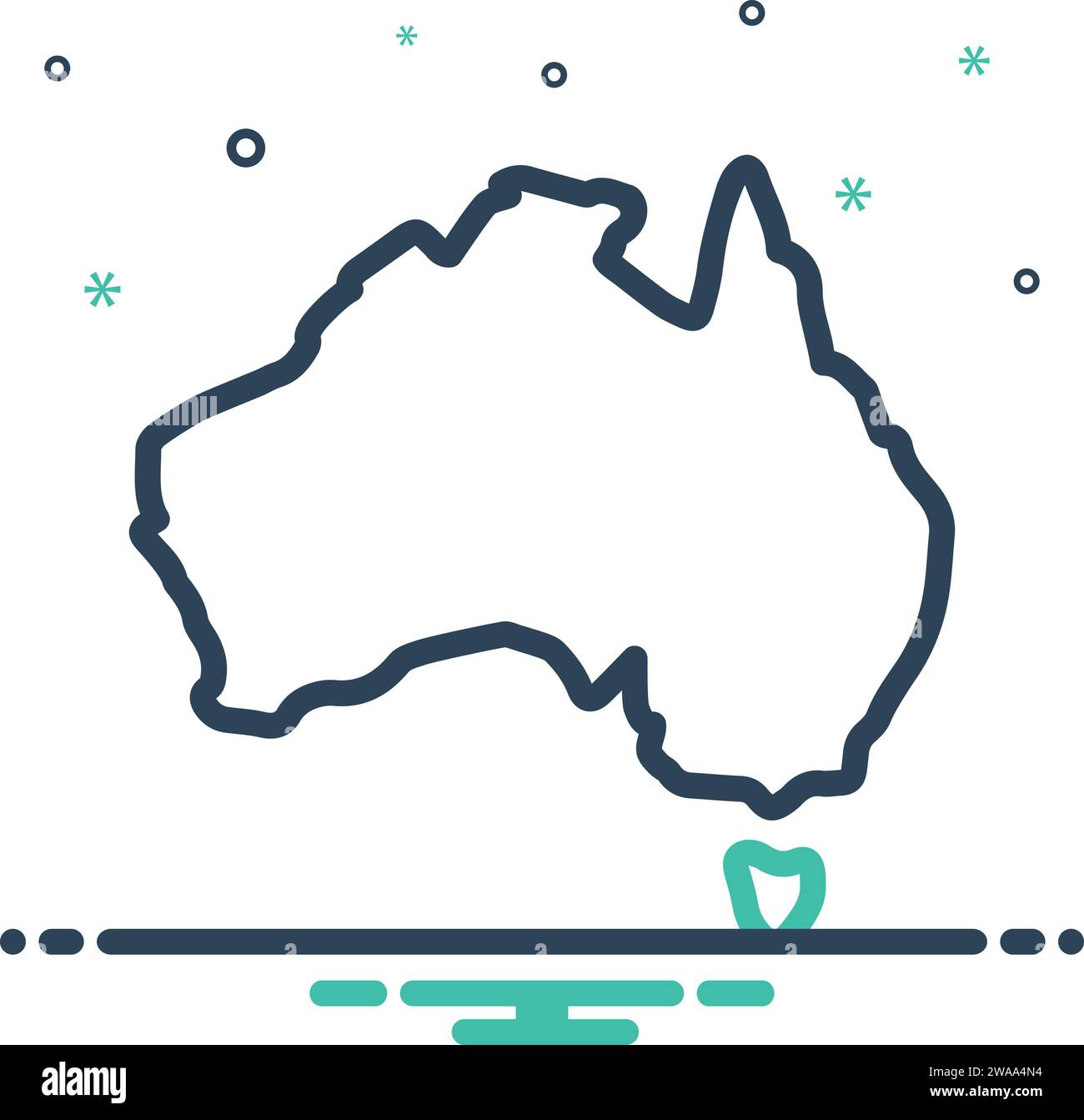 Icon for australian,wallaby Stock Vector Image & Art - Alamy