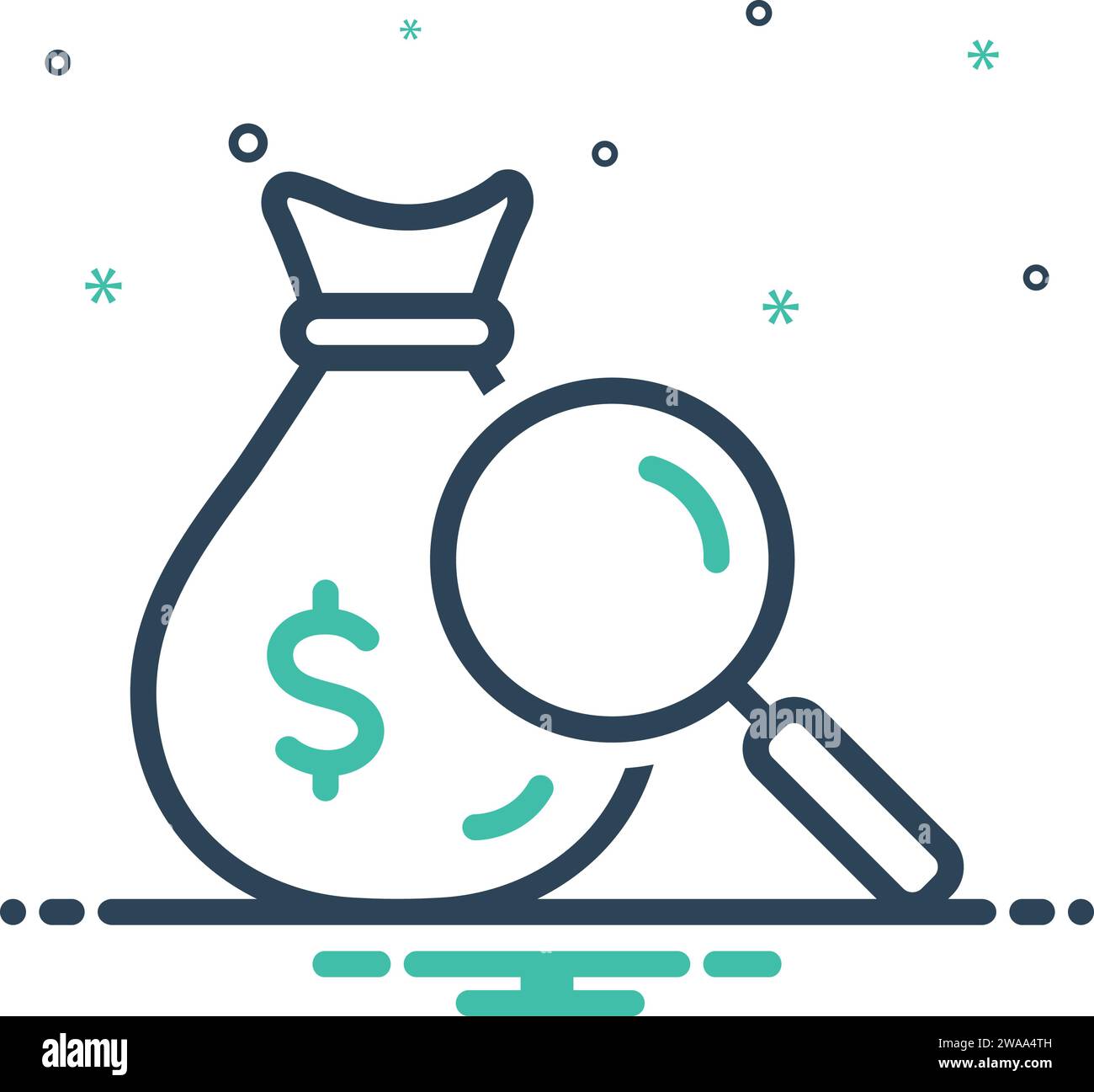 Icon for findings,checking Stock Vector Image & Art - Alamy