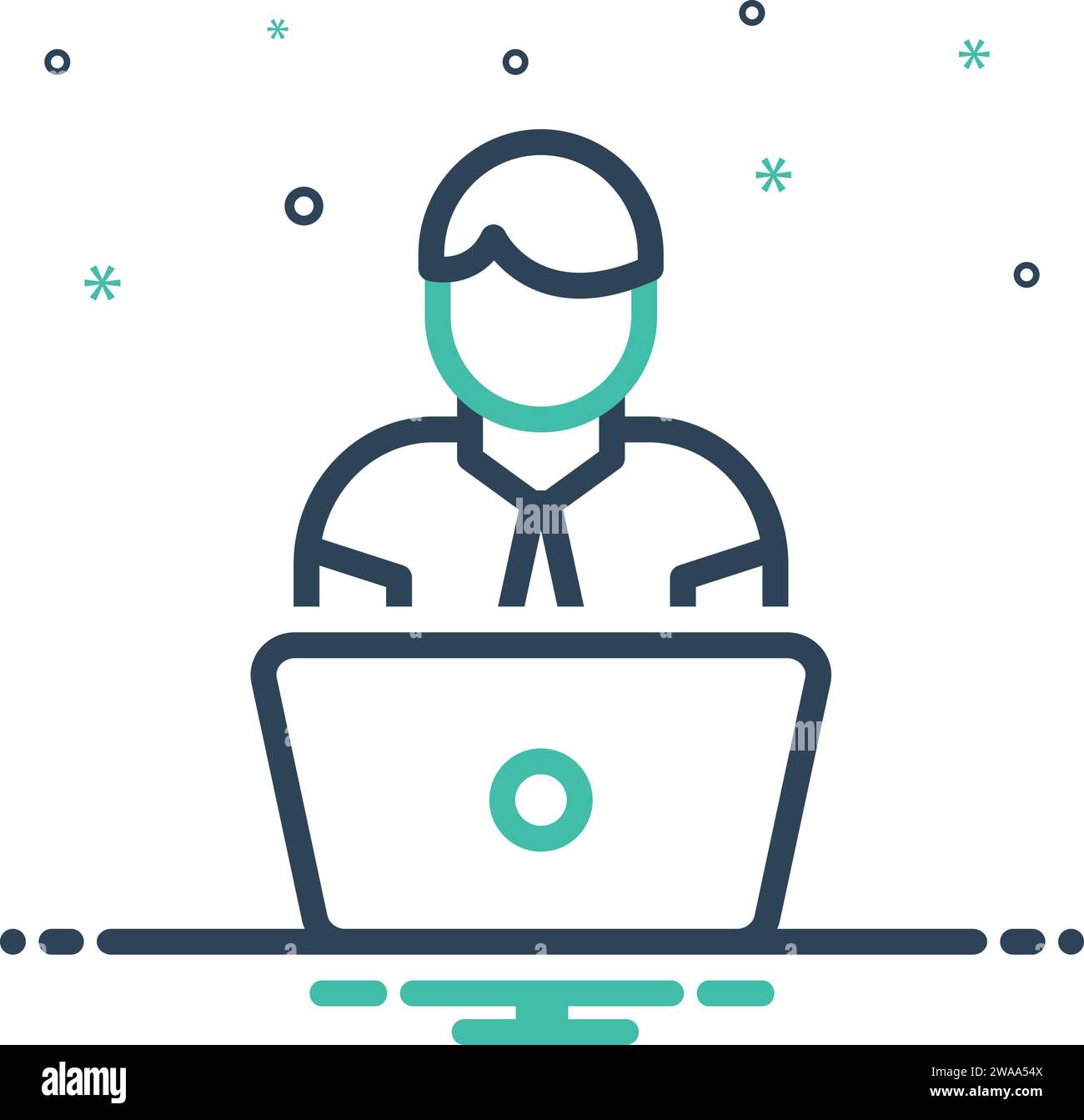 Icon for employee,worker Stock Vector Image & Art - Alamy
