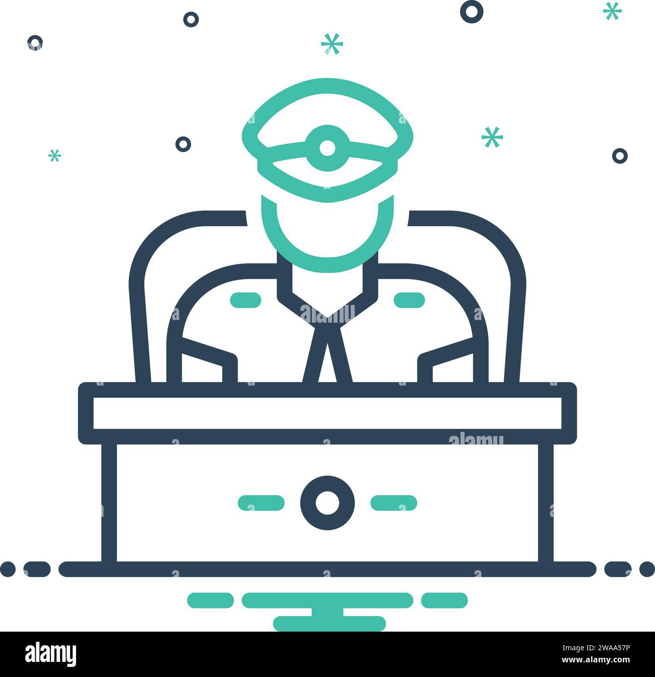 Chief of police Stock Vector Images - Alamy