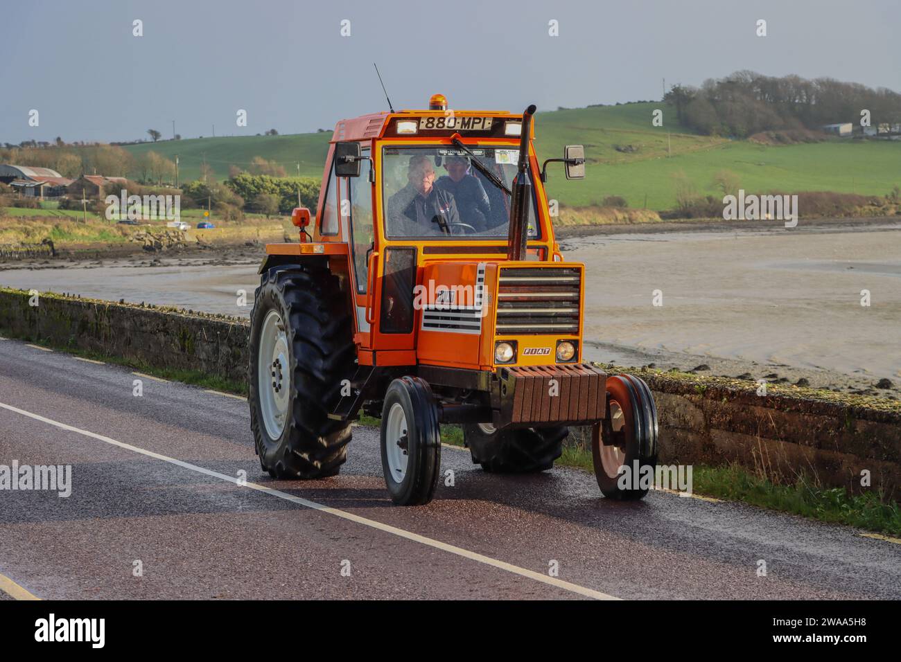Kilbrittain Autism Tractor Run, Co. Cork, Ireland, December 2023 Stock ...