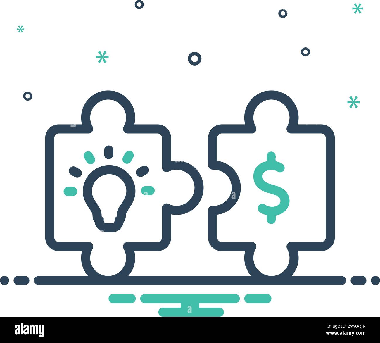 Acquisition and merger Stock Vector Images - Alamy