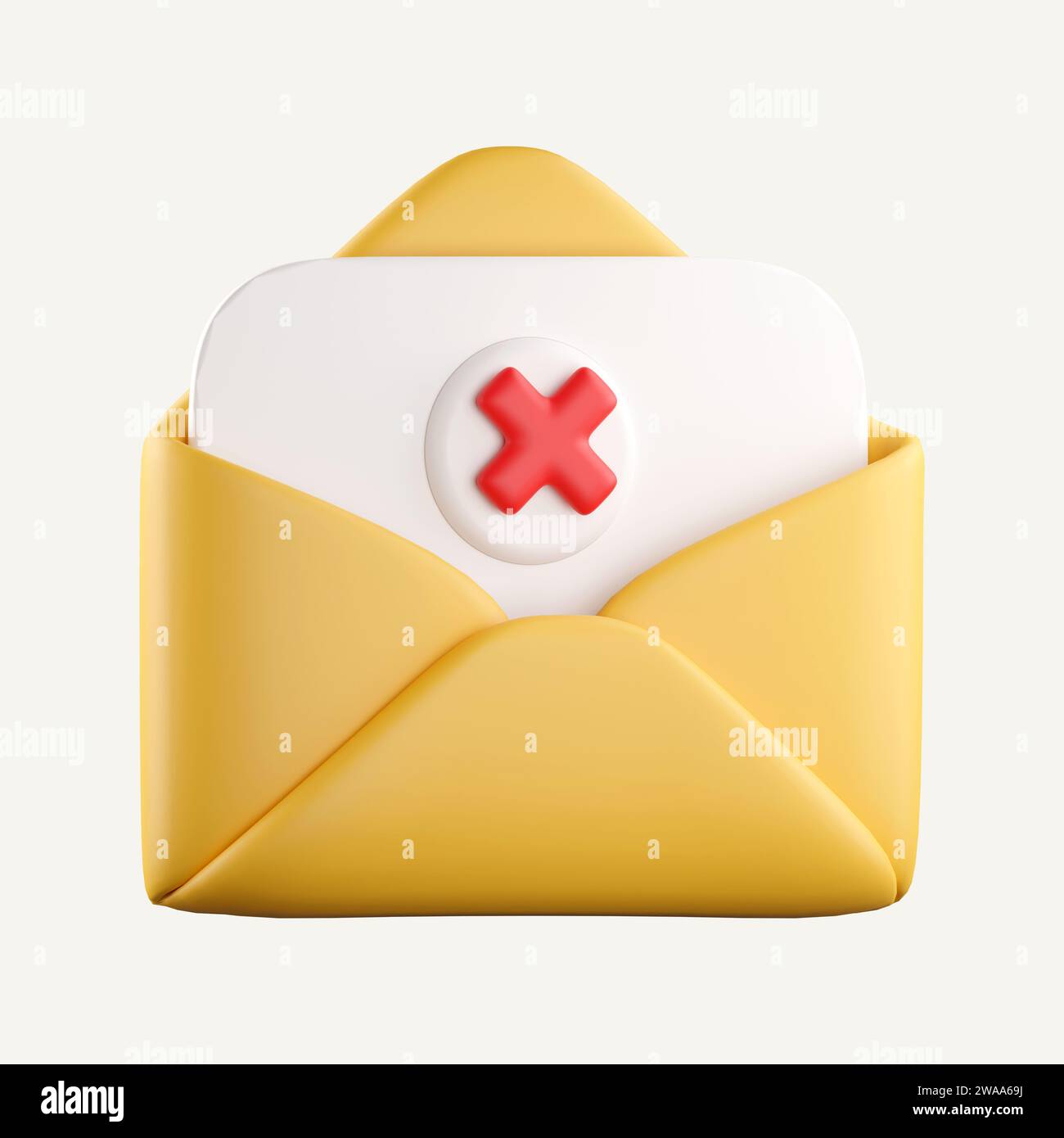 Envelope rejected letter on hi-res stock photography and images - Alamy
