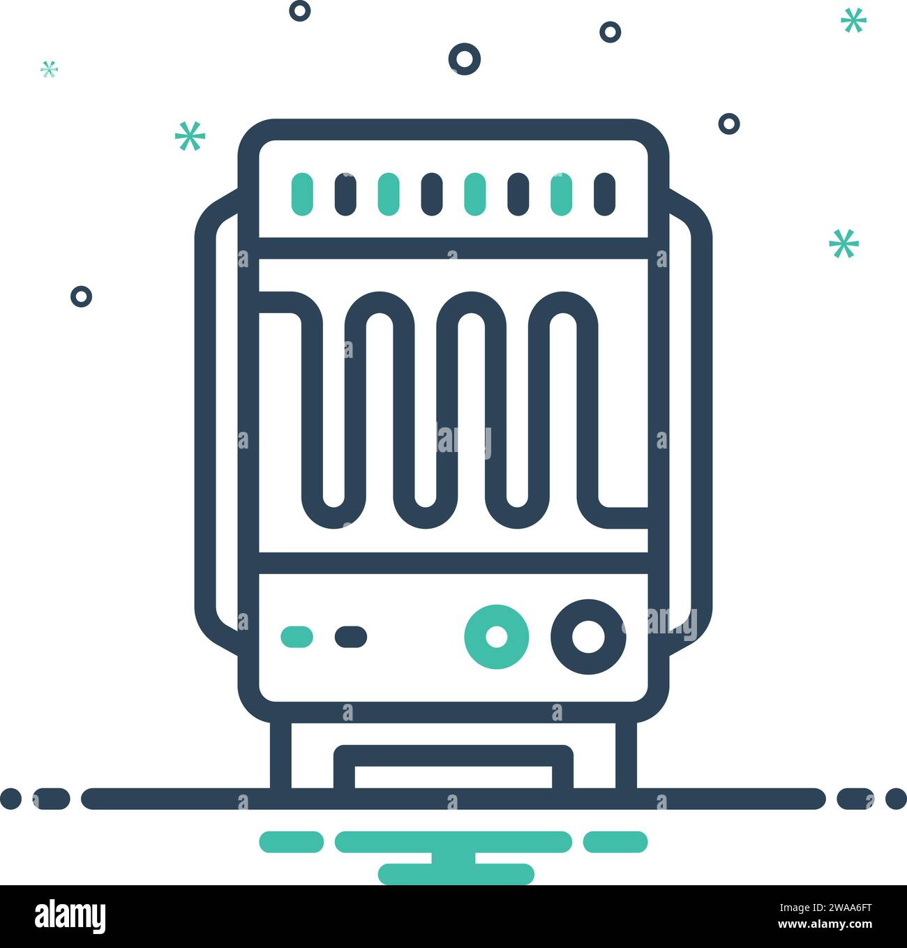 Icon for heater,gas Stock Vector Image & Art - Alamy