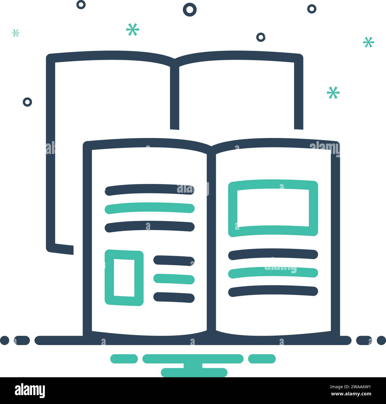 Icon for magazines,periodicals Stock Vector Image & Art - Alamy