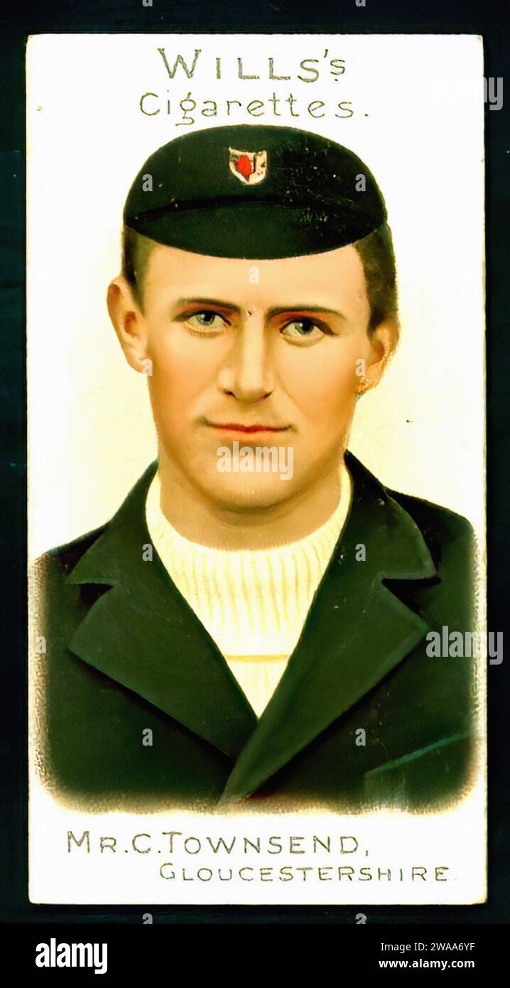 Cricketers 1901 - Mr C.Townsend Gloucestershire - Vintage Cigarette ...