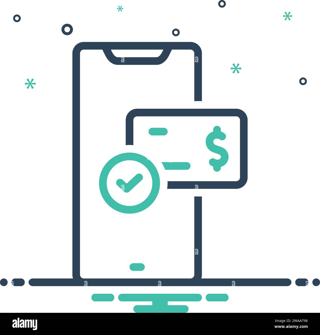 Salary transfer Stock Vector Images - Alamy